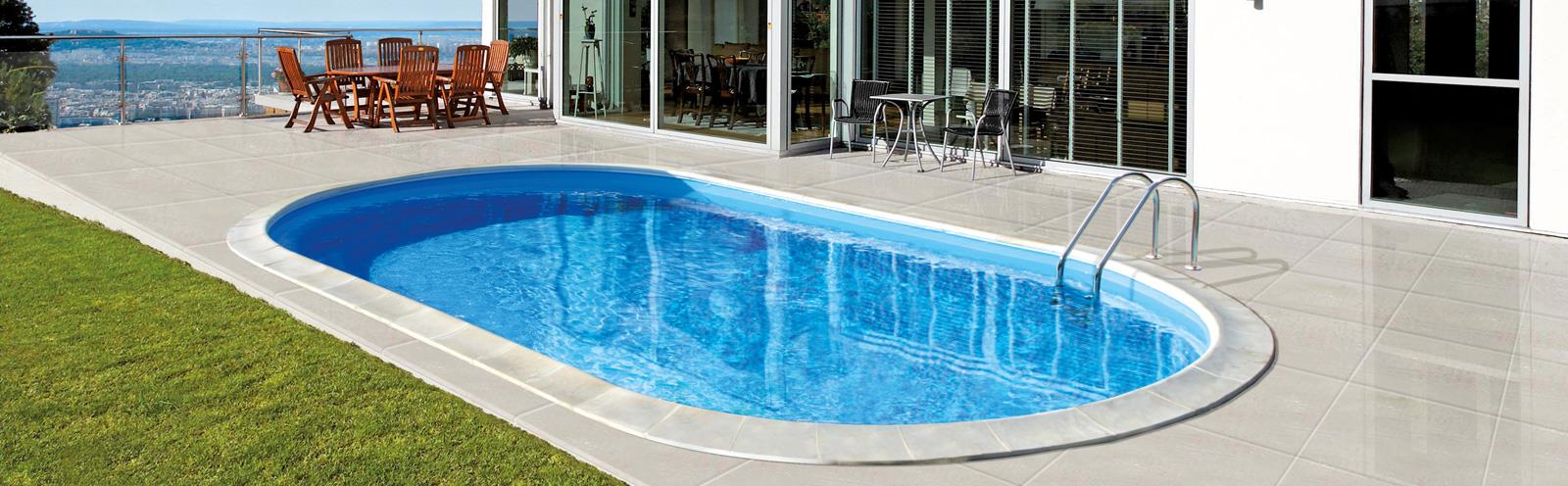 Oval pool ovan mark | PoolKungen®